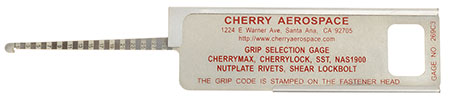CHERRYMAX GRIP GAUGE from Aircraft Tool Supply