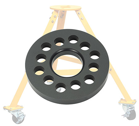ENGINE STAND FLANGE PAD (TYPES 1 & 2) from Aircraft Tool Supply